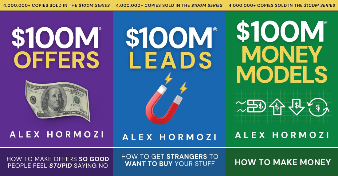$100M Trilogy Series by Alex Hormozi – Book Owls bd