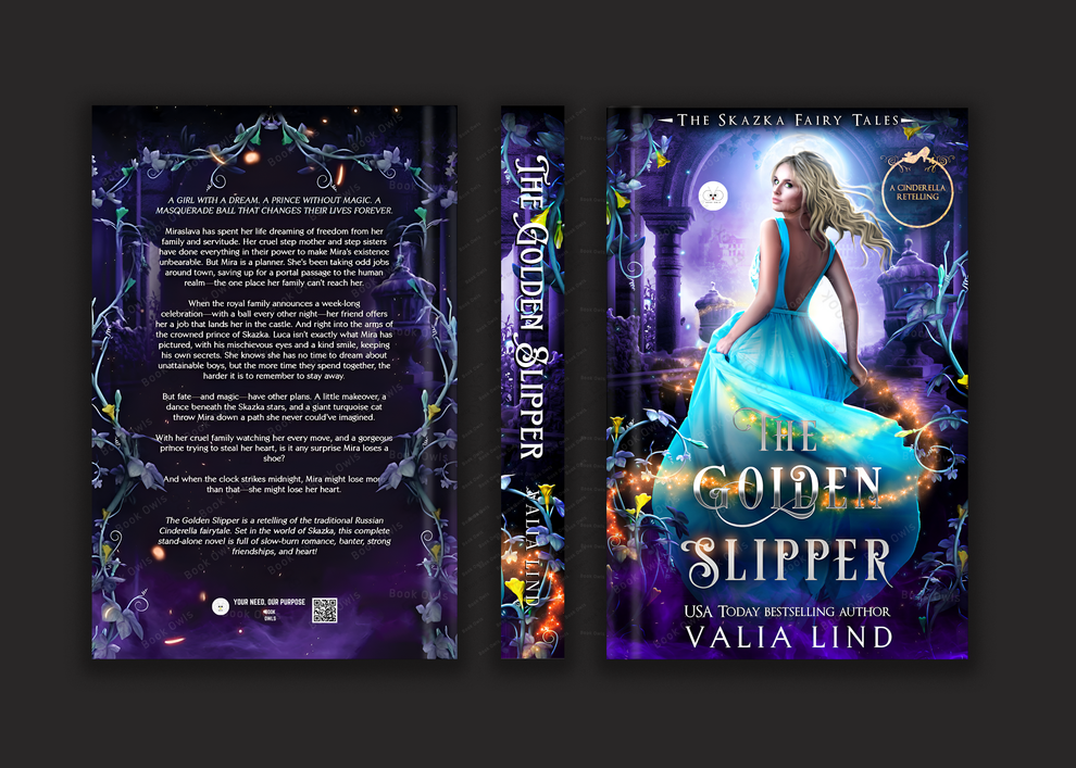 The Golden Slipper: A Cinderella Retelling Book by Valia Lind – Bookowls